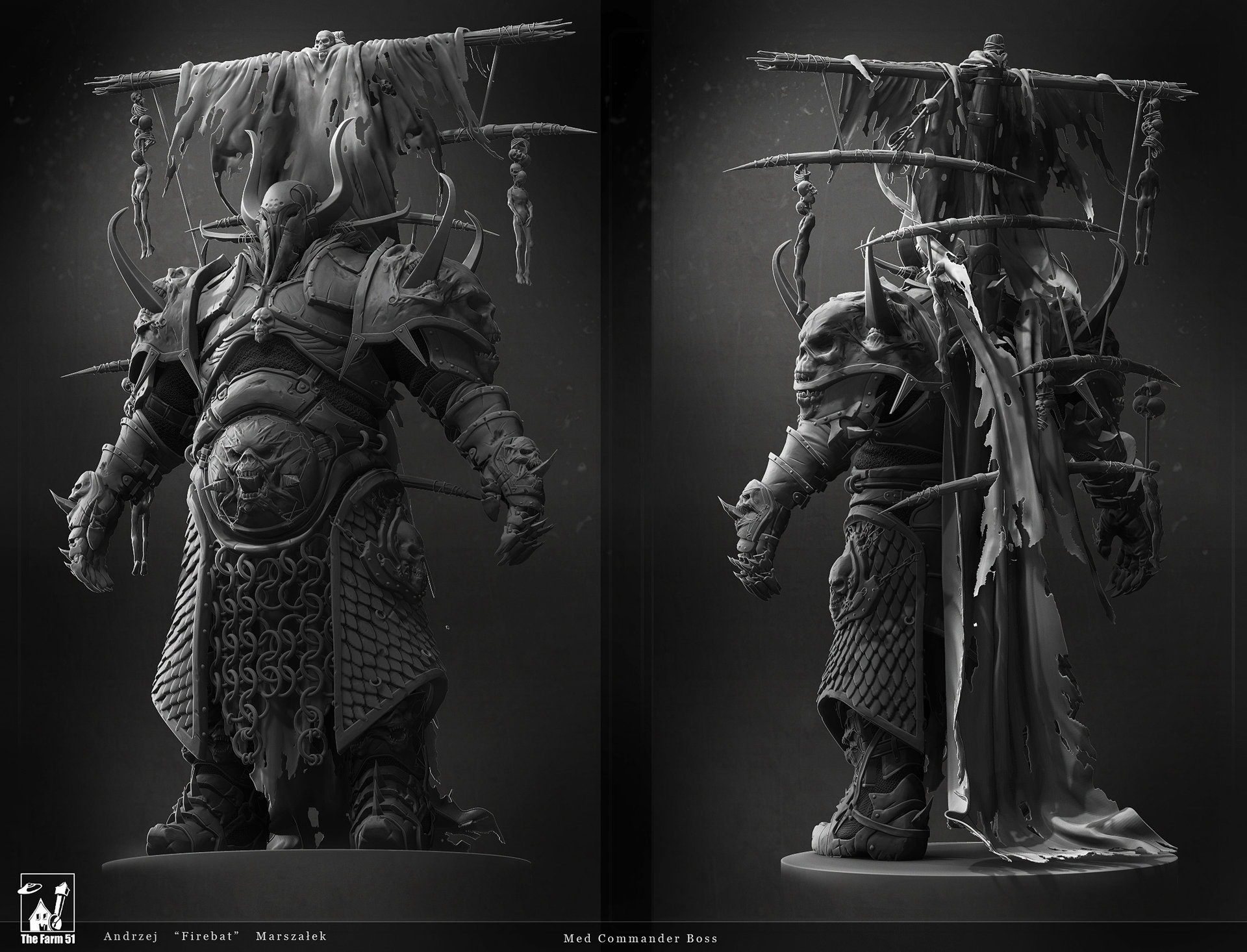 ArtStation - Med Commander Boss