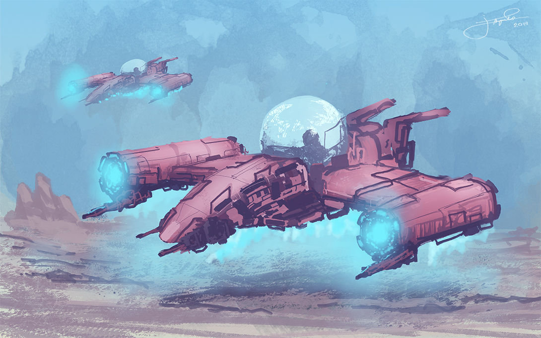 ArtStation - Space Fighter