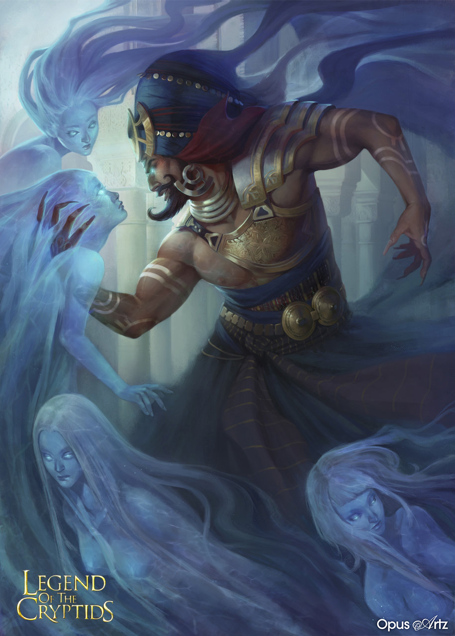 ArtStation - Legend of the Cryptids - King Arabian ADV