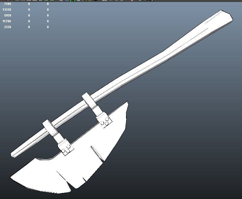 ArtStation - weapon WIP