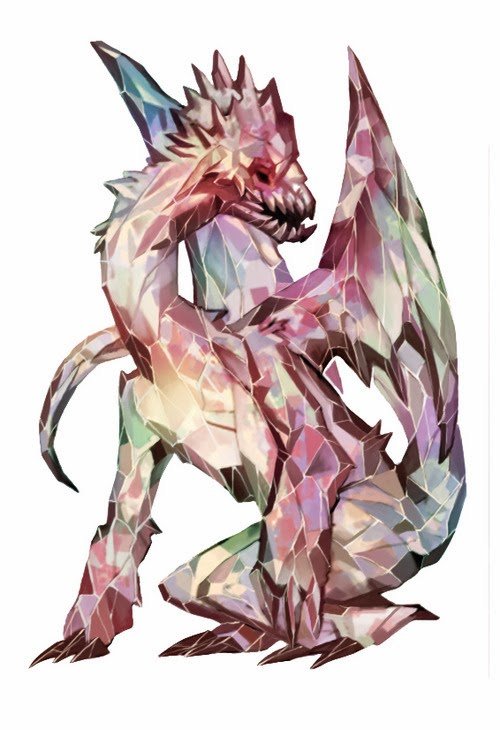 how to draw crystal dragon