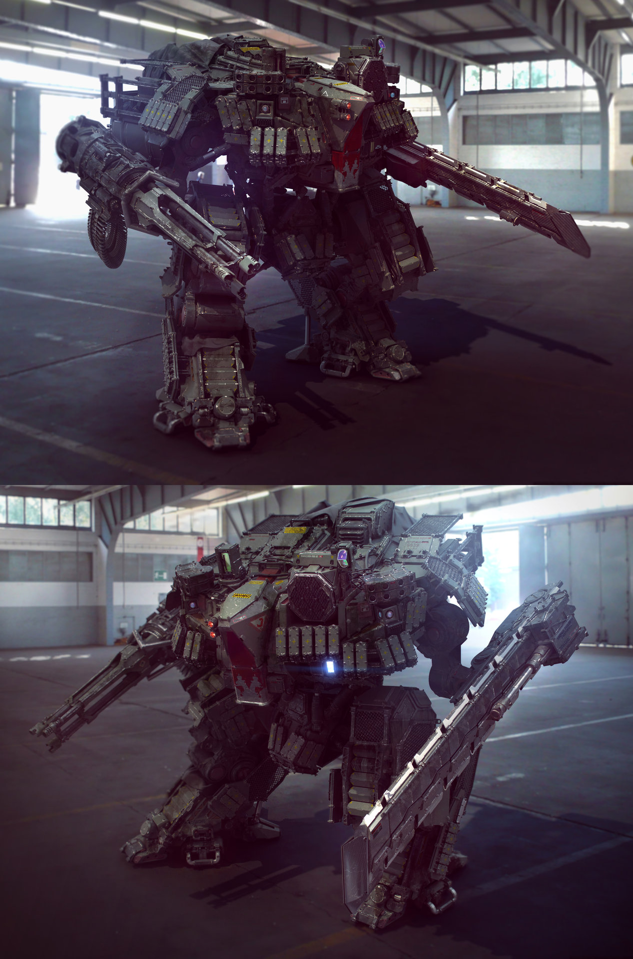 ArtStation - swashbuckler mech