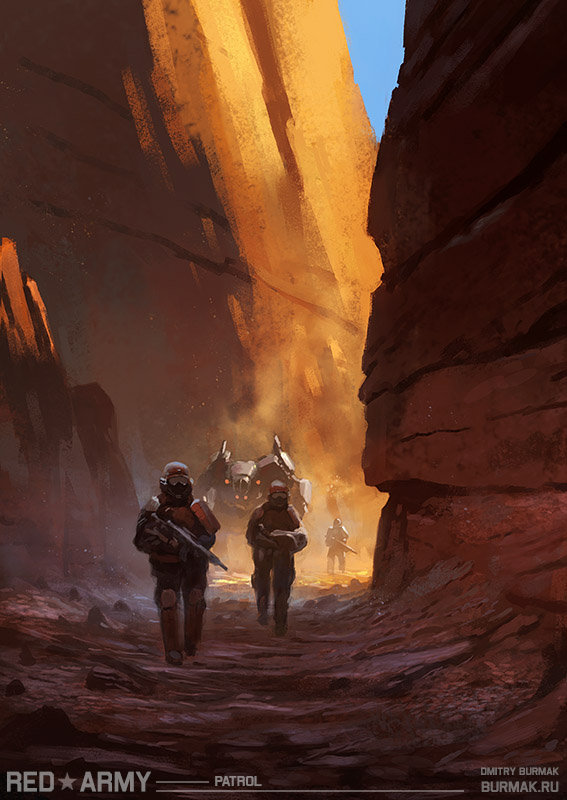 ArtStation - red army - patrol