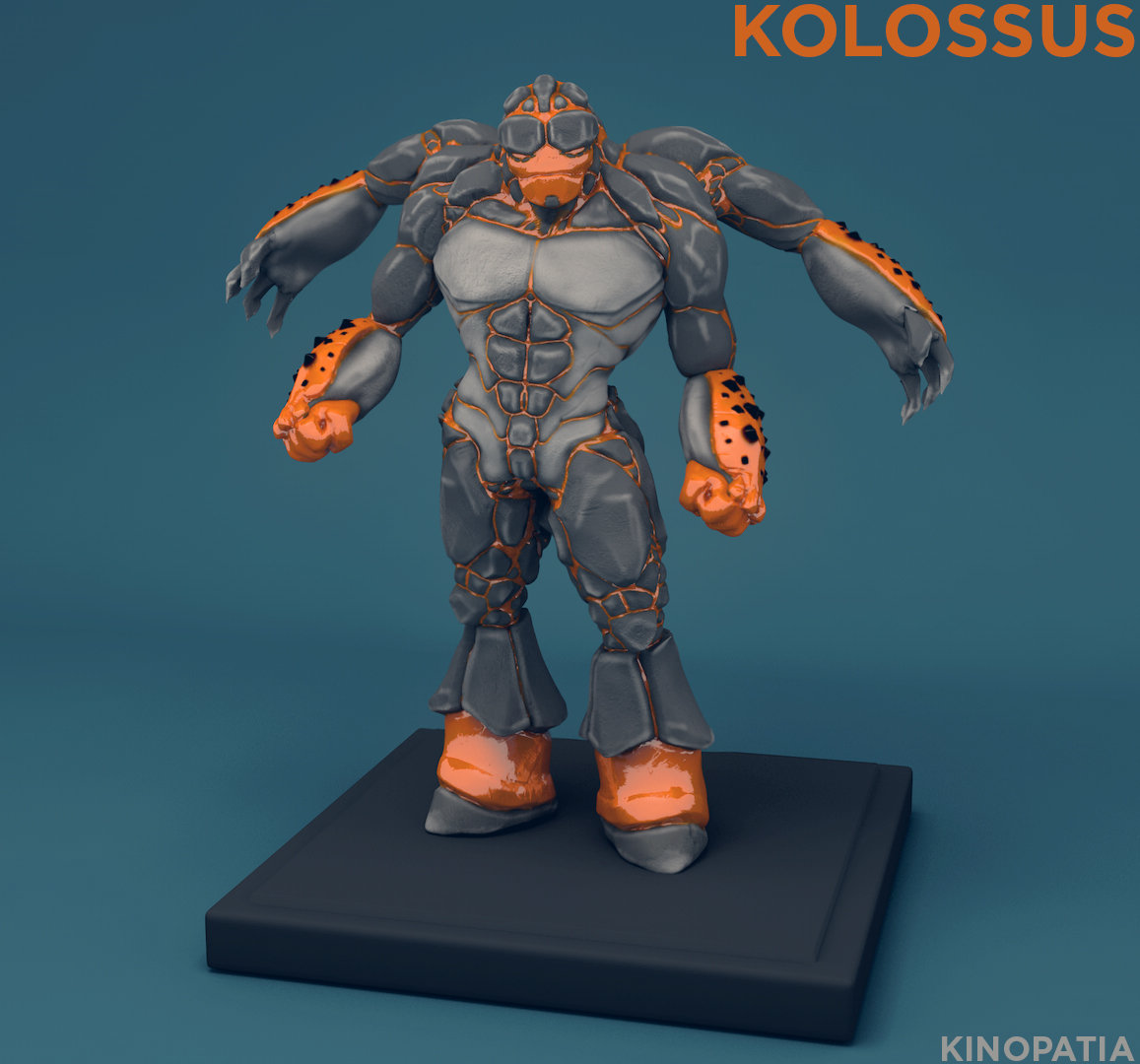 ArtStation - Kolossus_pose_oo