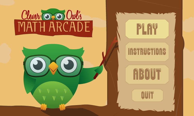 ArtStation - Clever Owl's Math Arcade - Mobile Game