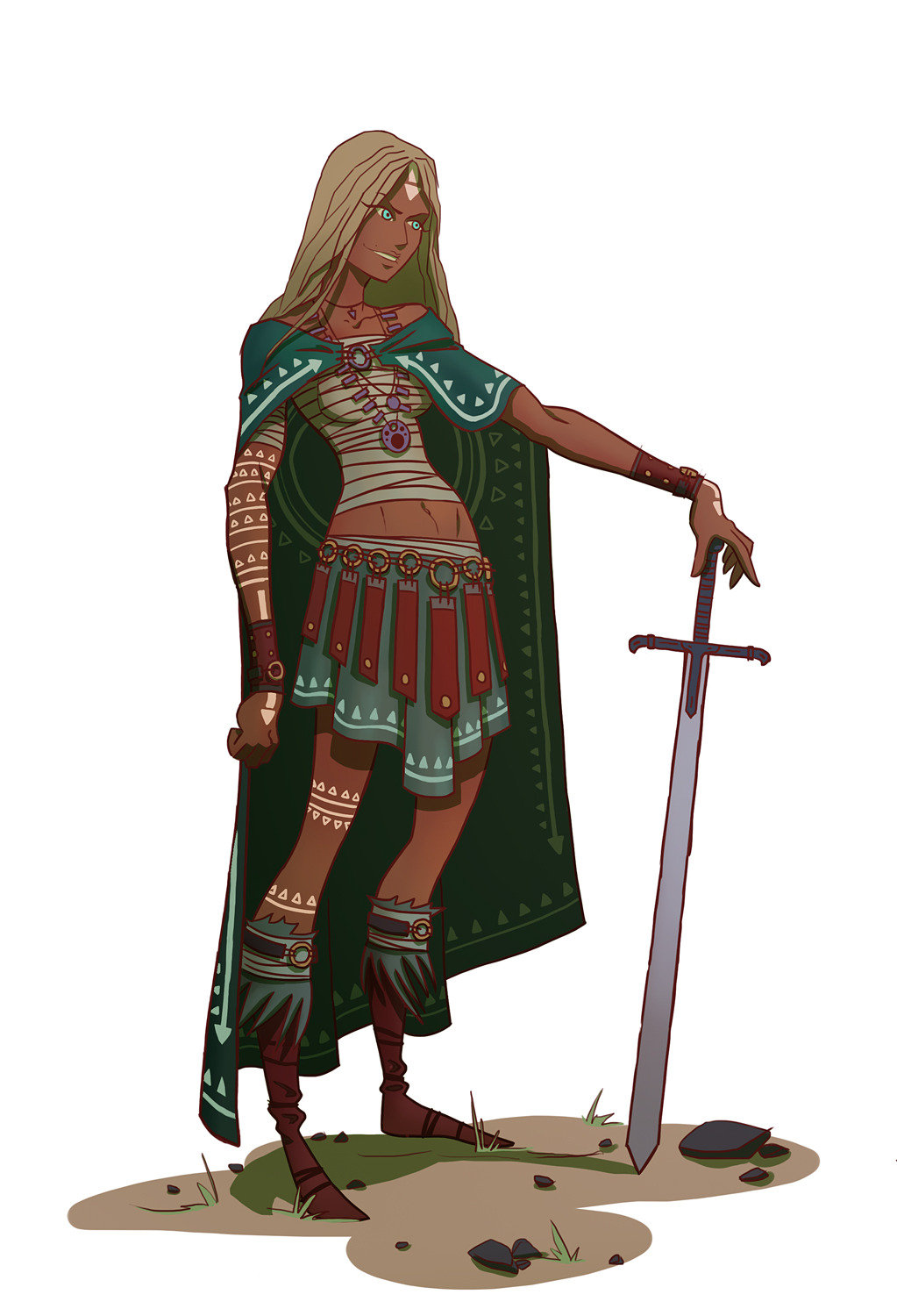 ArtStation - Female Warrior