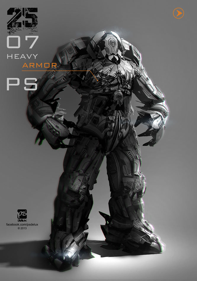 ArtStation - Heavy Armor