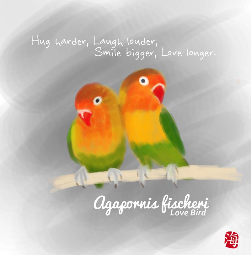 ArtStation - The Love Bird