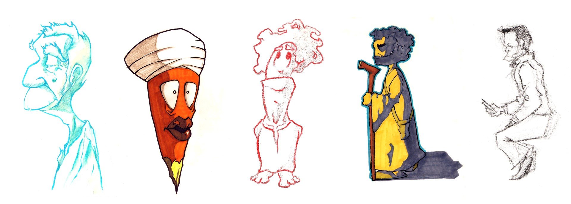 ArtStation - some characters