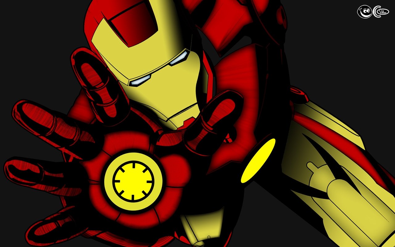Color Layout Iron Man