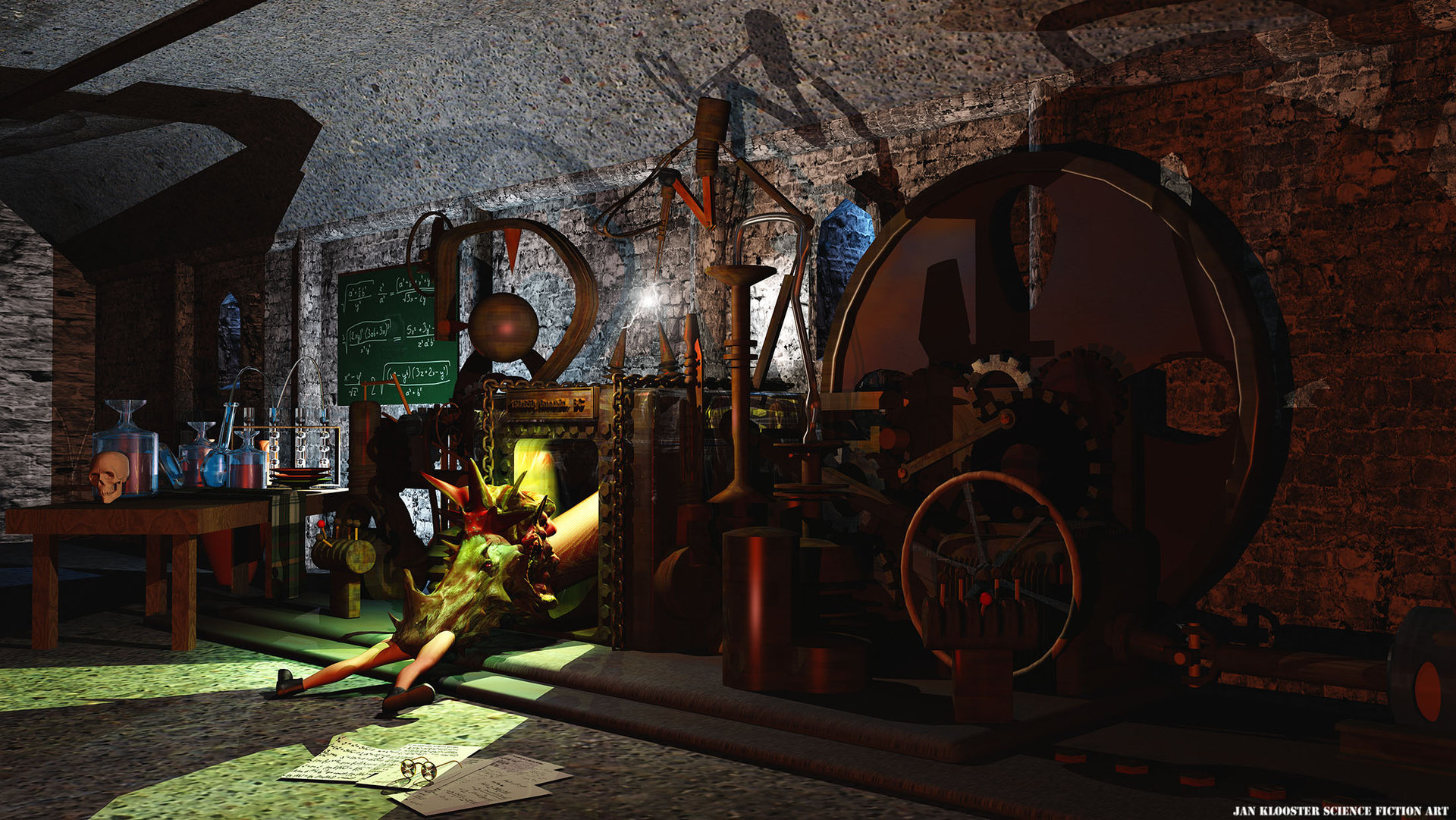 ArtStation - Dangers of the TimeMachine.