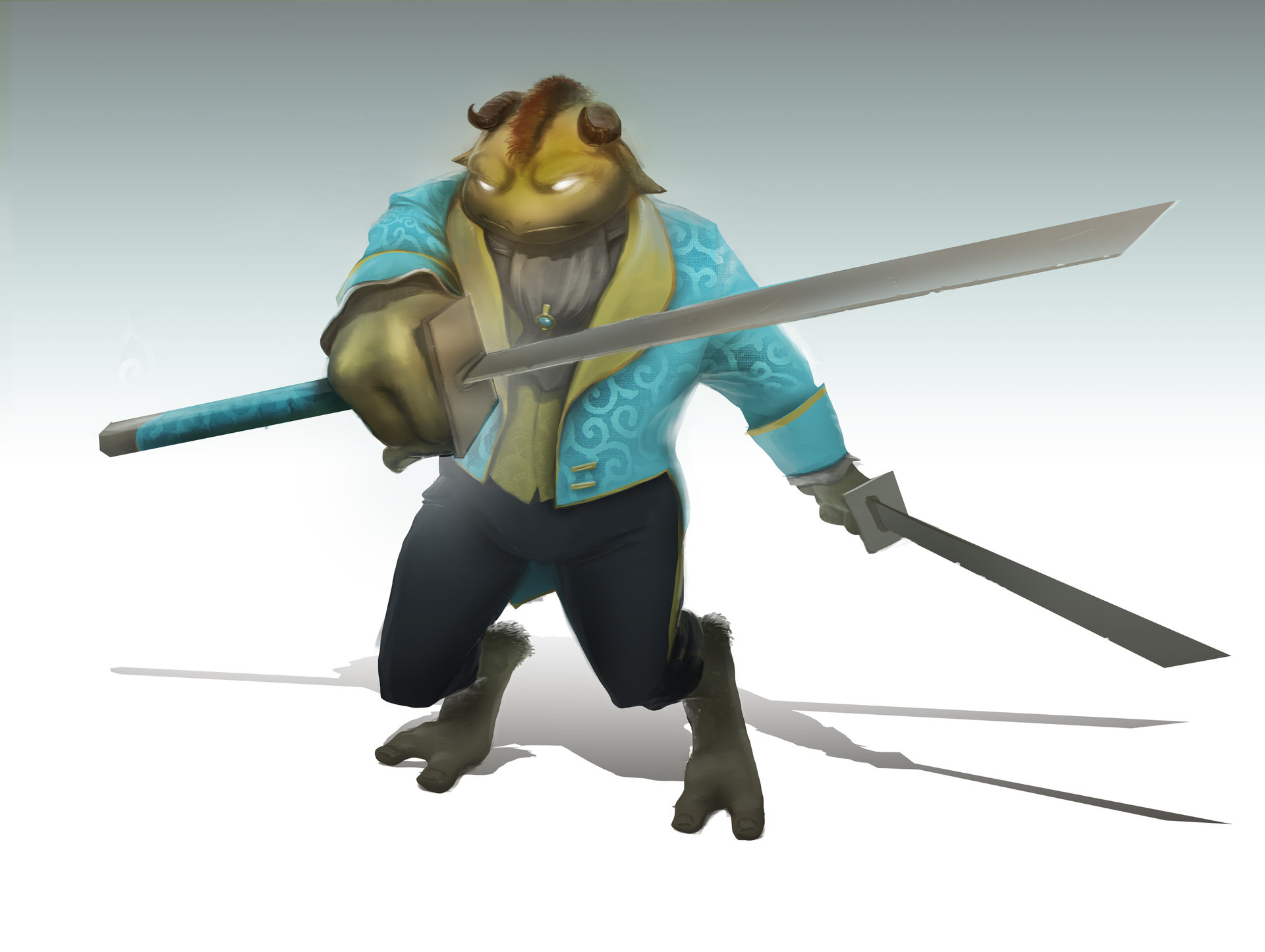 ArtStation - Leonardo (TMNT) + Beast (beauty and the beast)