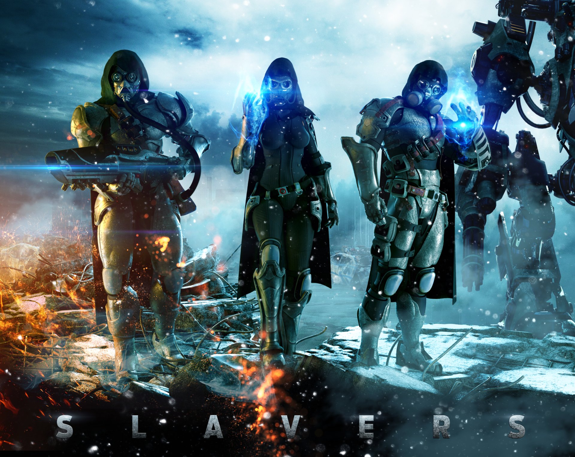 ArtStation - SLAVERS - The Day Our World Ended