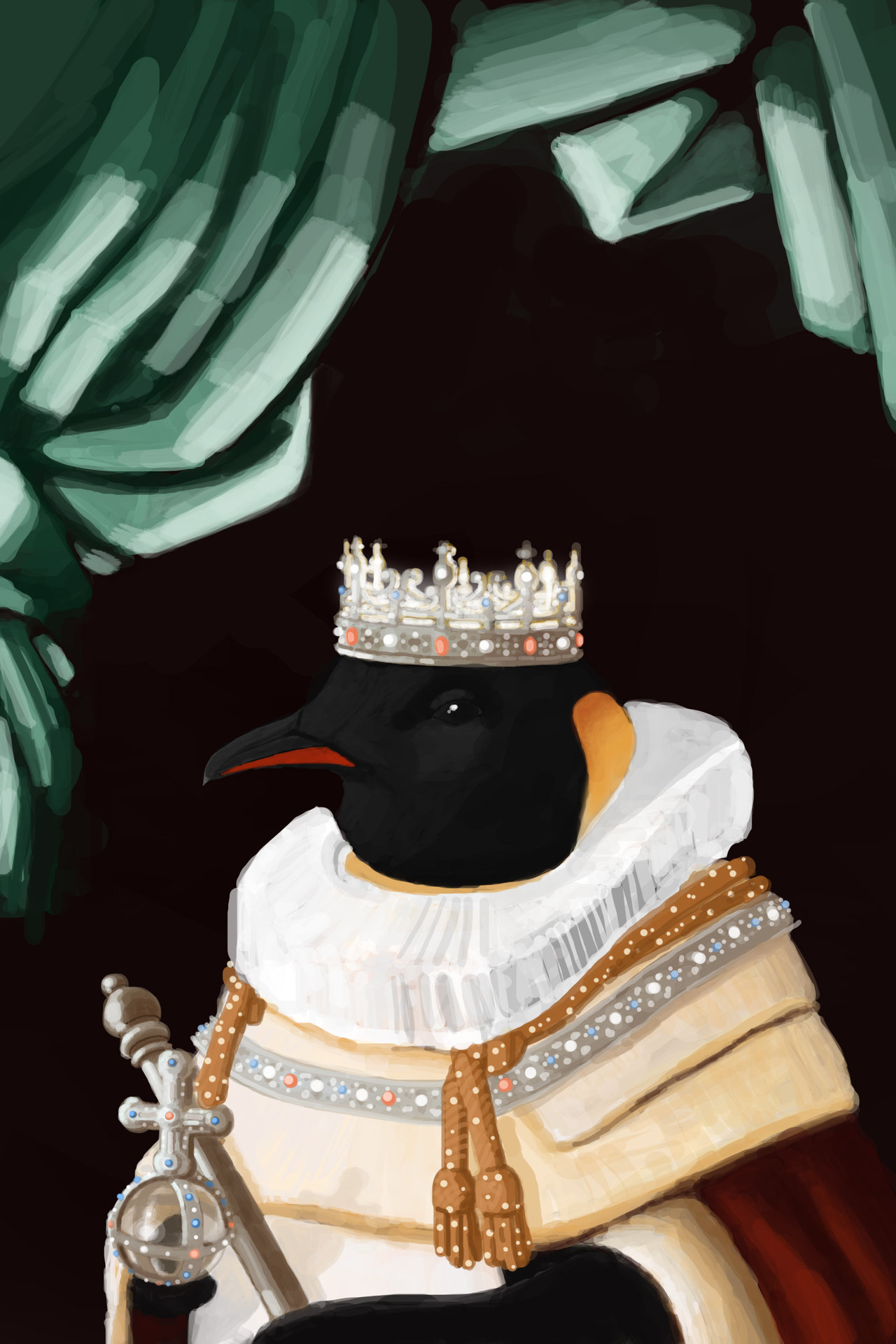 ArtStation - Emperor Penguin