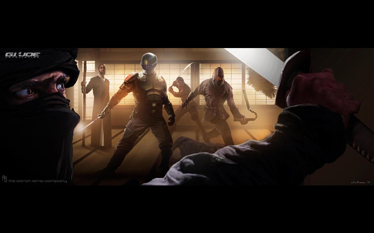 ArtStation - G.I. Joe Retaliation: Opening Credit illustration