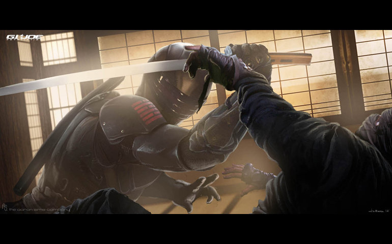 ArtStation - G.I. Joe Retaliation: Opening Credit illustration