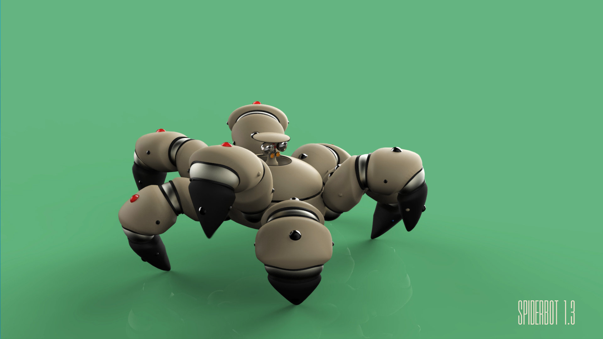 ArtStation - SpiderBot 3