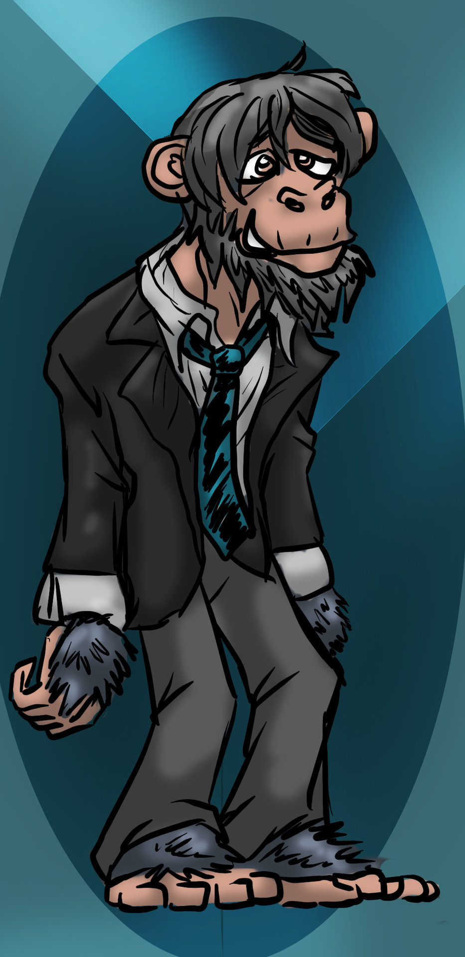 ArtStation - Frank the Chimp