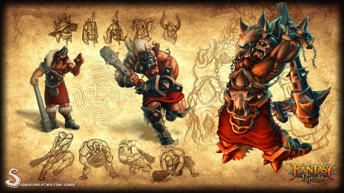 ArtStation - Cyclops Warrior, Samuel PIRLOT - PETROFF