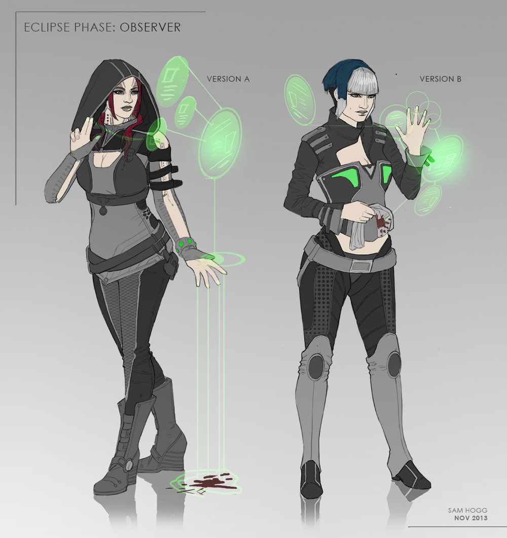 Sam Hogg - Eclipse Phase work