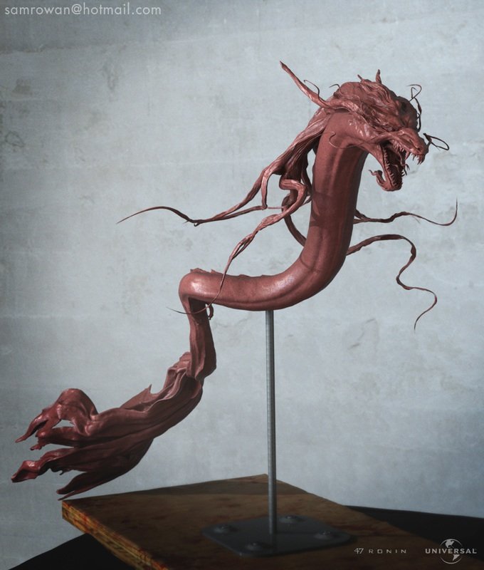 ArtStation - 47 ronin dragon concept