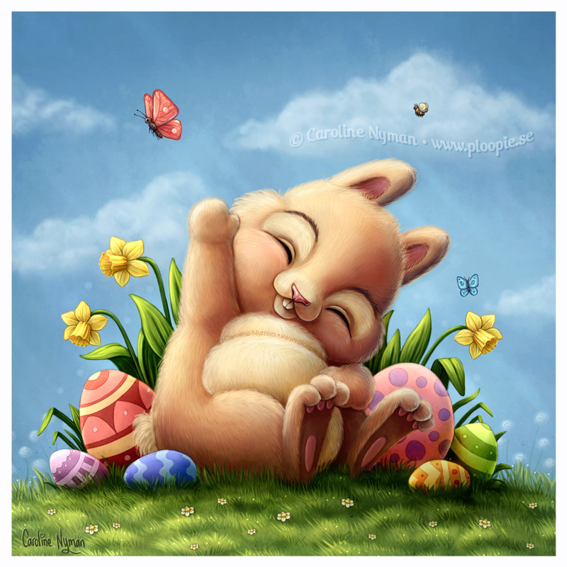 ArtStation - A Little Easter Bunny