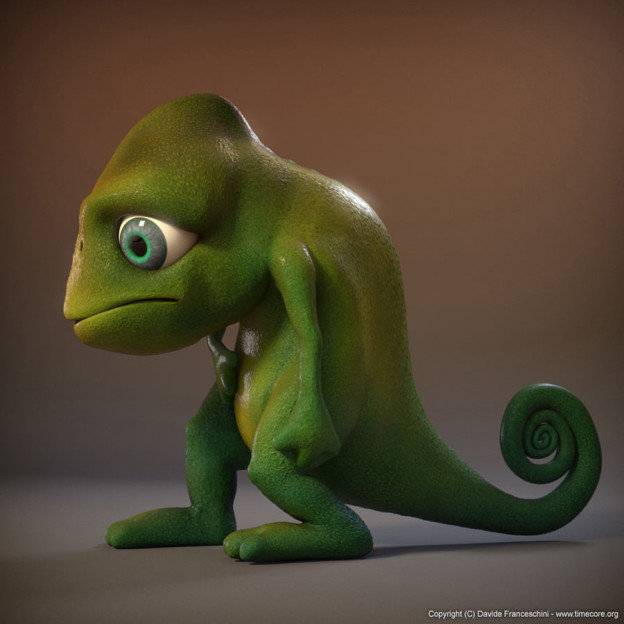 ArtStation - chameleon