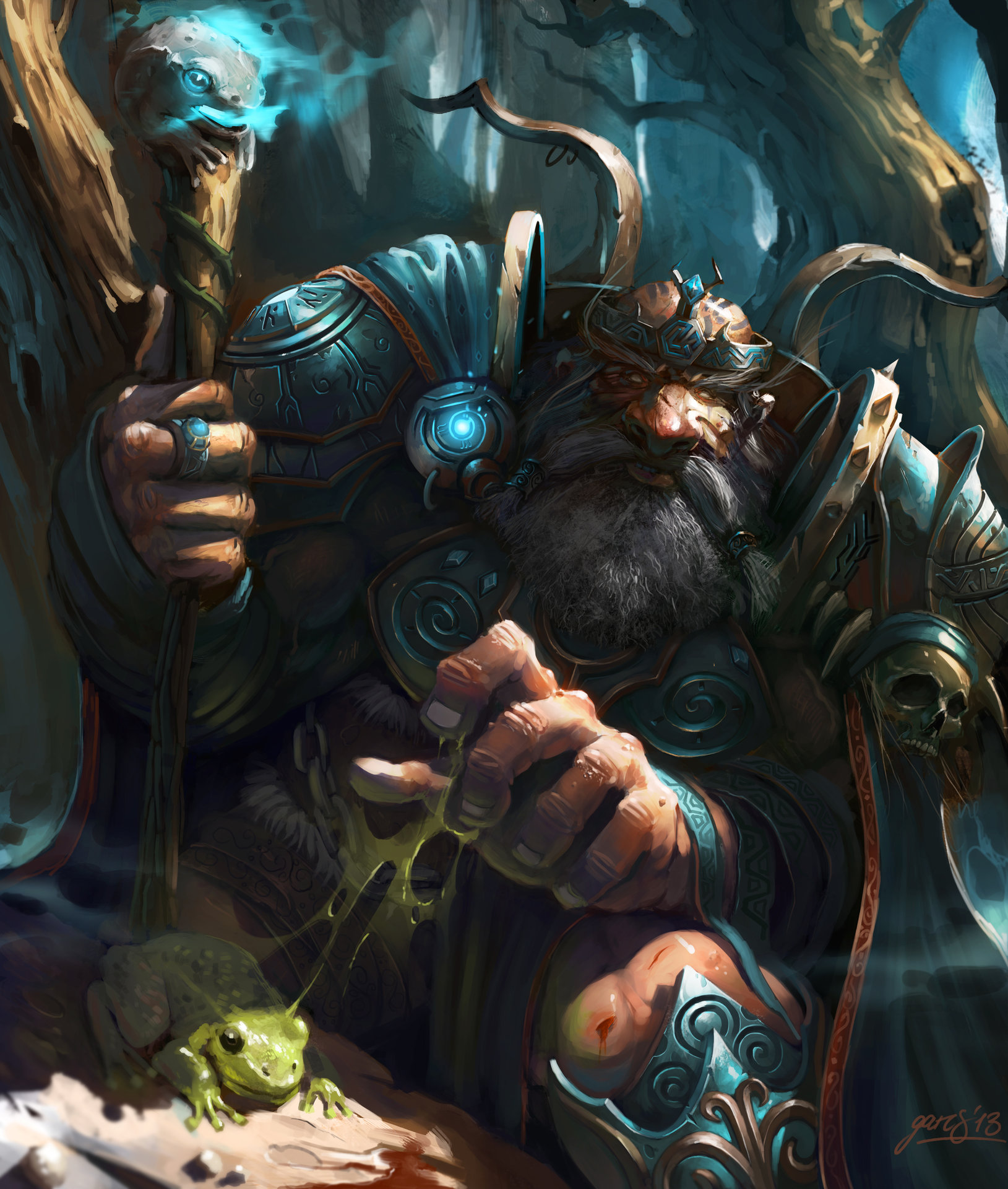 ArtStation - Dwarf forester