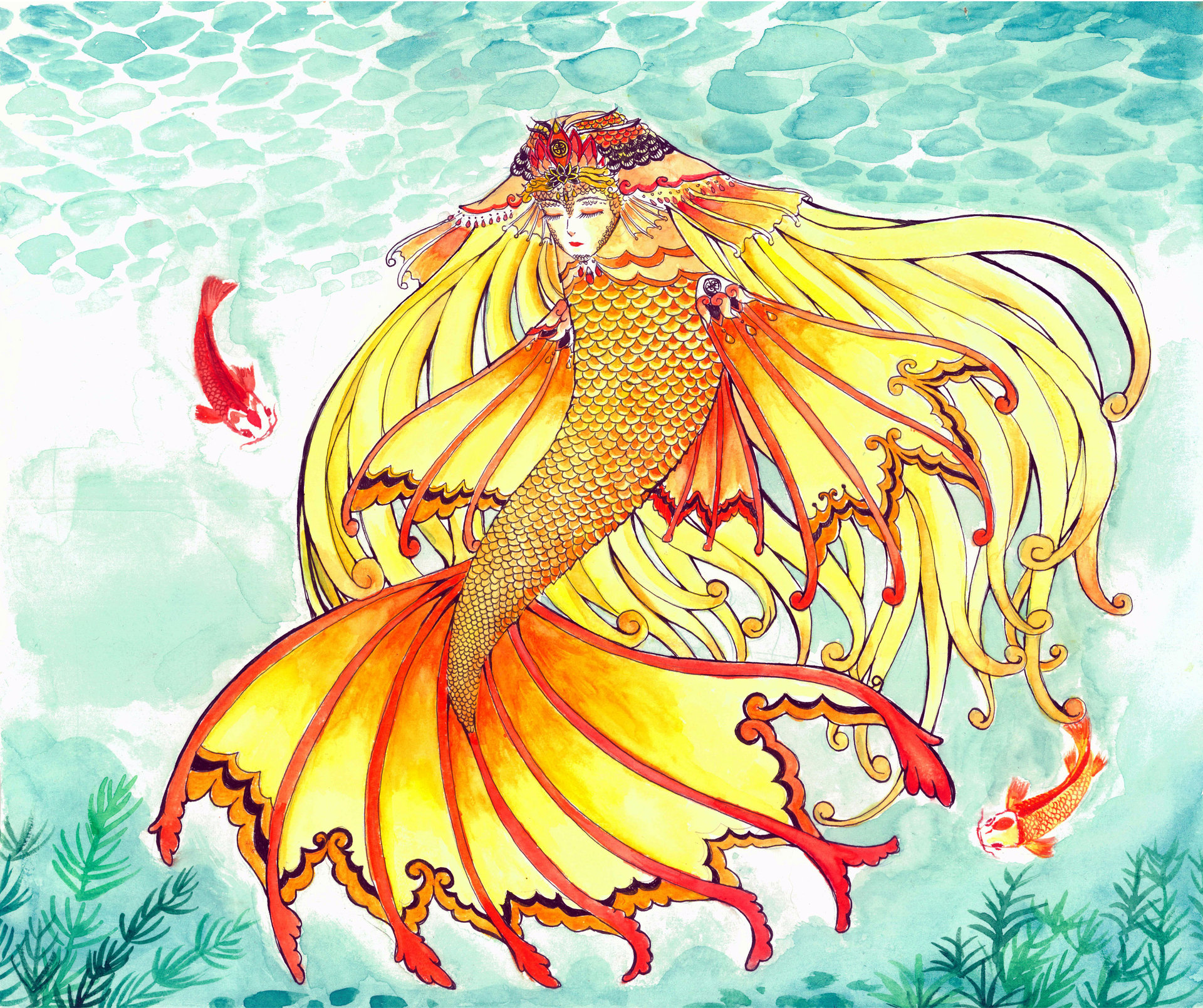 ArtStation - Chinese Monster-Chiru 赤鱬