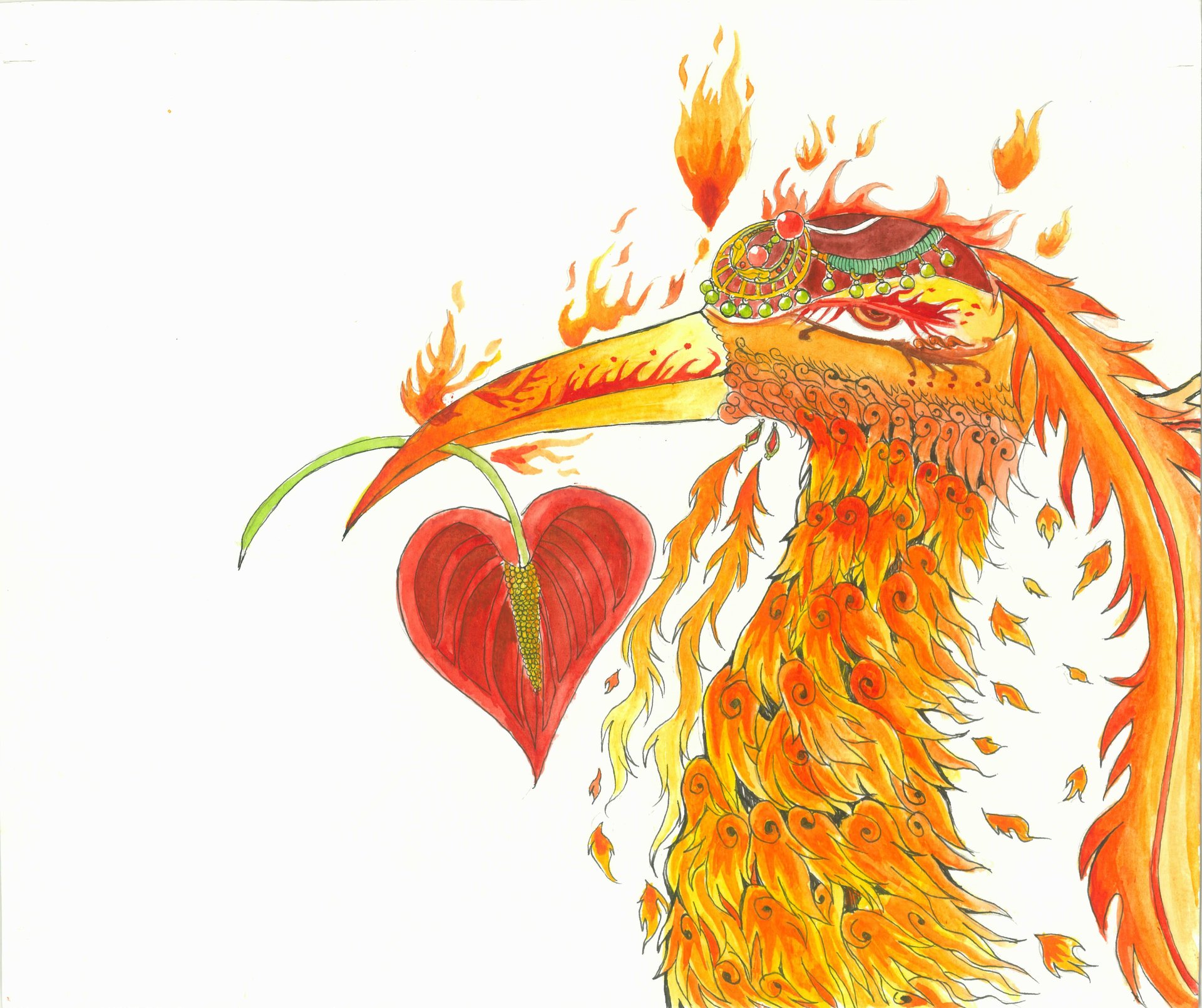 Kamo Frost - Chinese Monster-Bi Fang 畢方