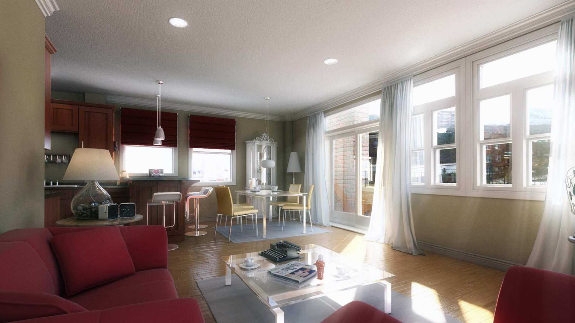 ArtStation - Chicago Flat