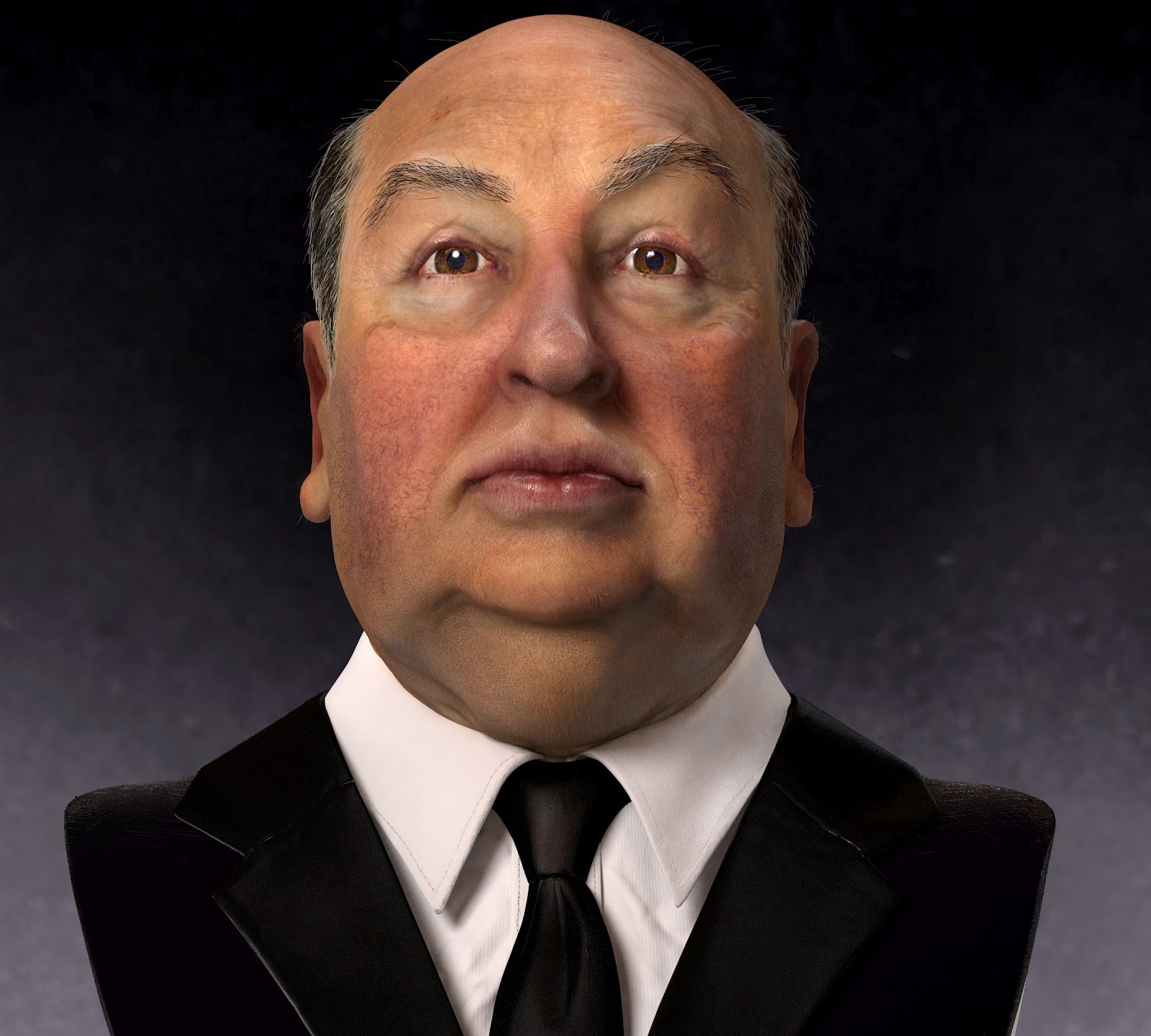 Artstation Hitchcock Bust