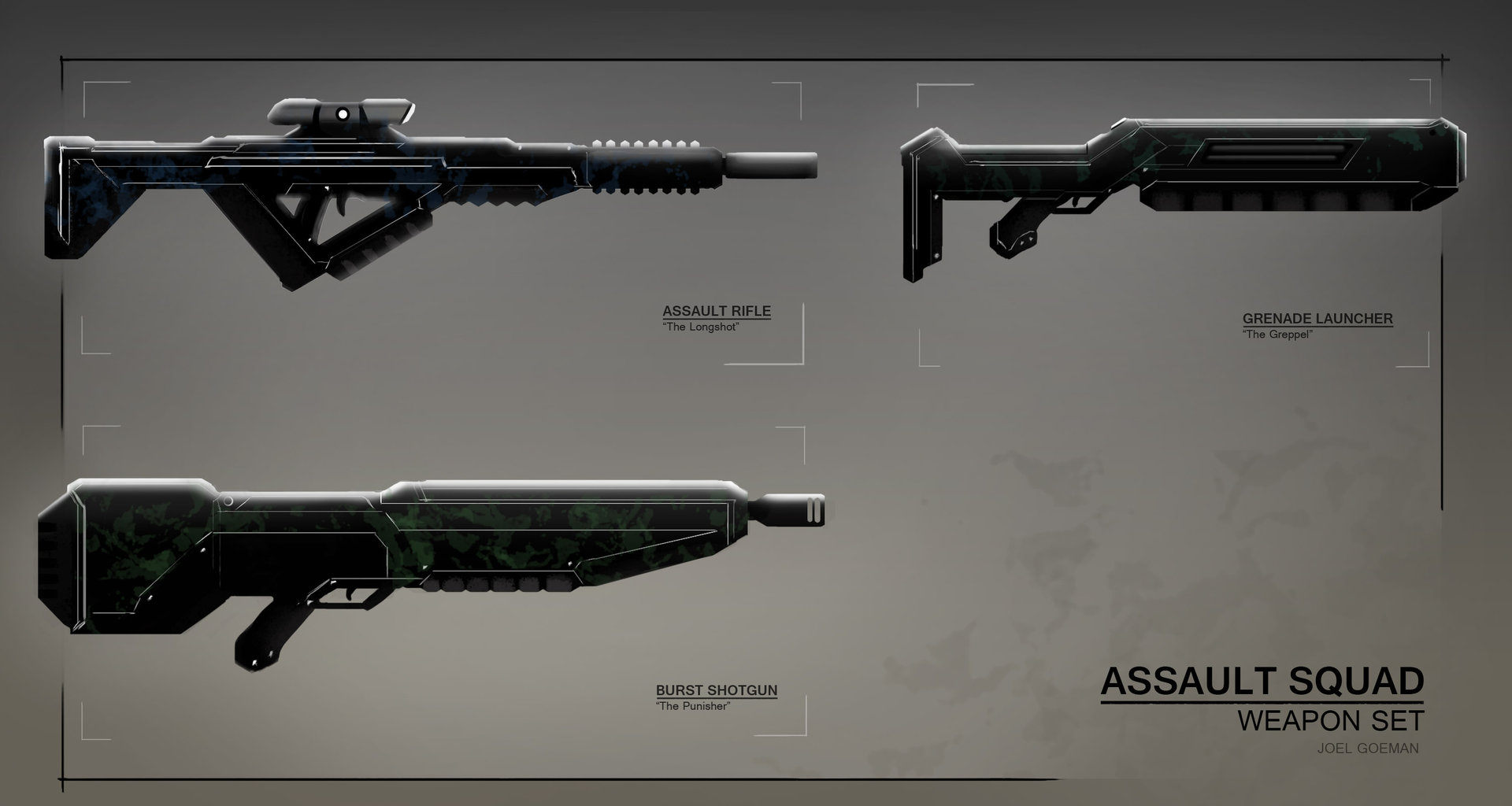 ArtStation - Weapon Sketching