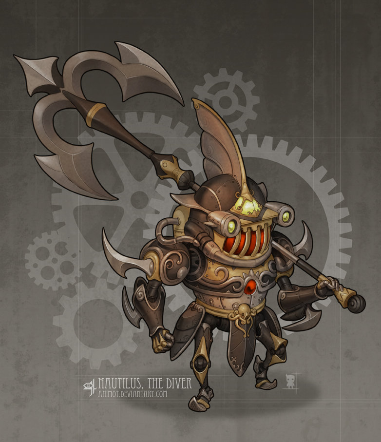 ArtStation - nautilus, the diver