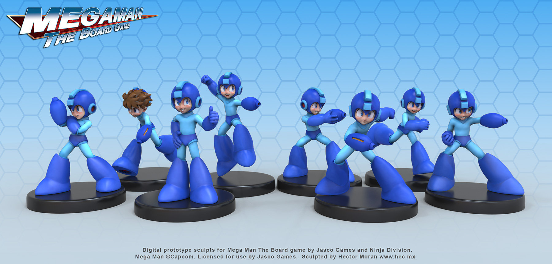 ArtStation - Megaman Figures