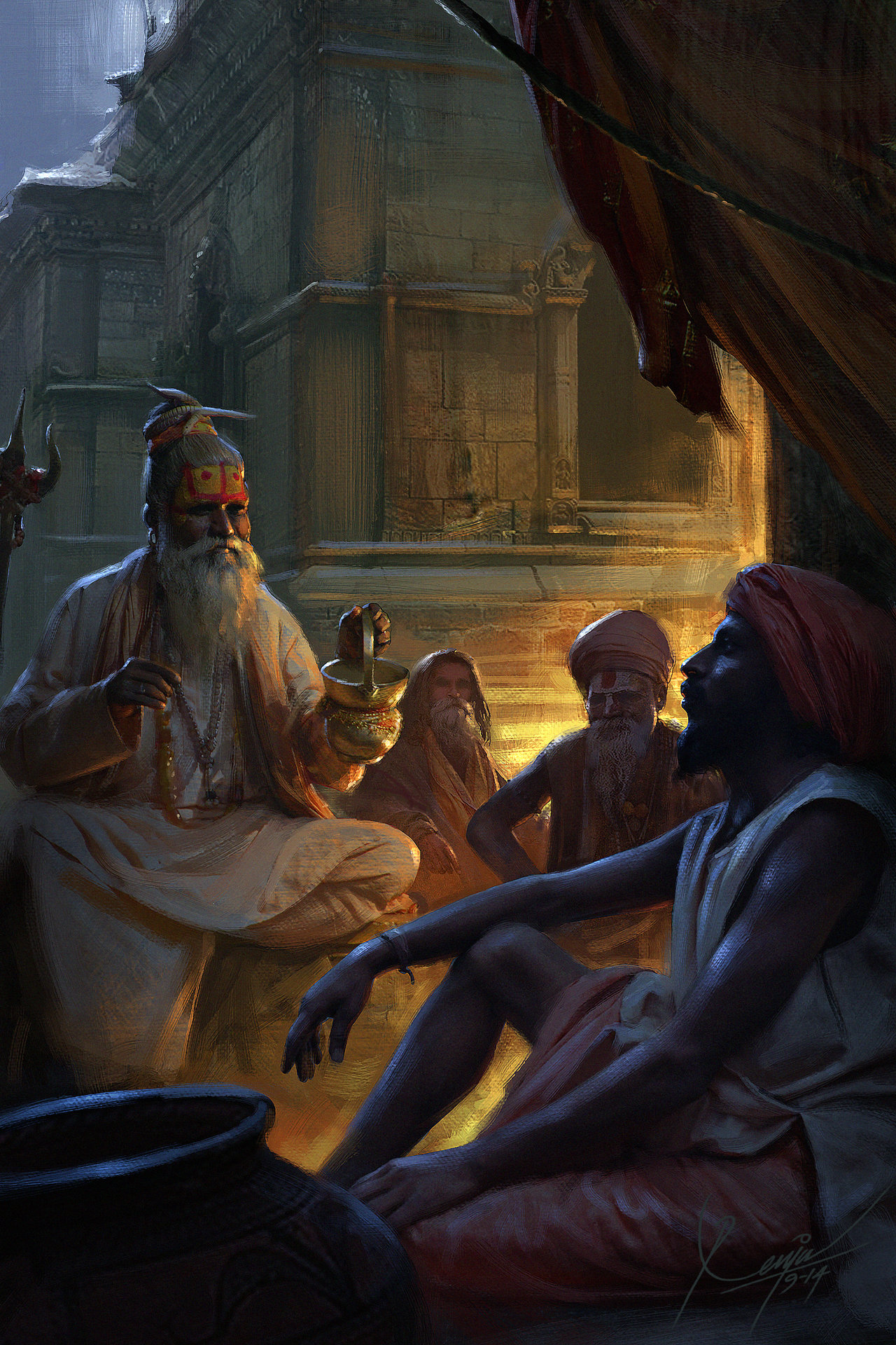 ArtStation - Spiritual Enlightenment