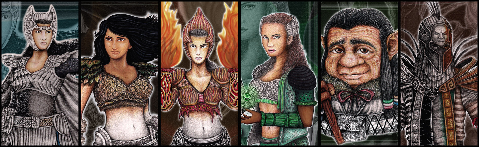 ArtStation - Elemental Deities