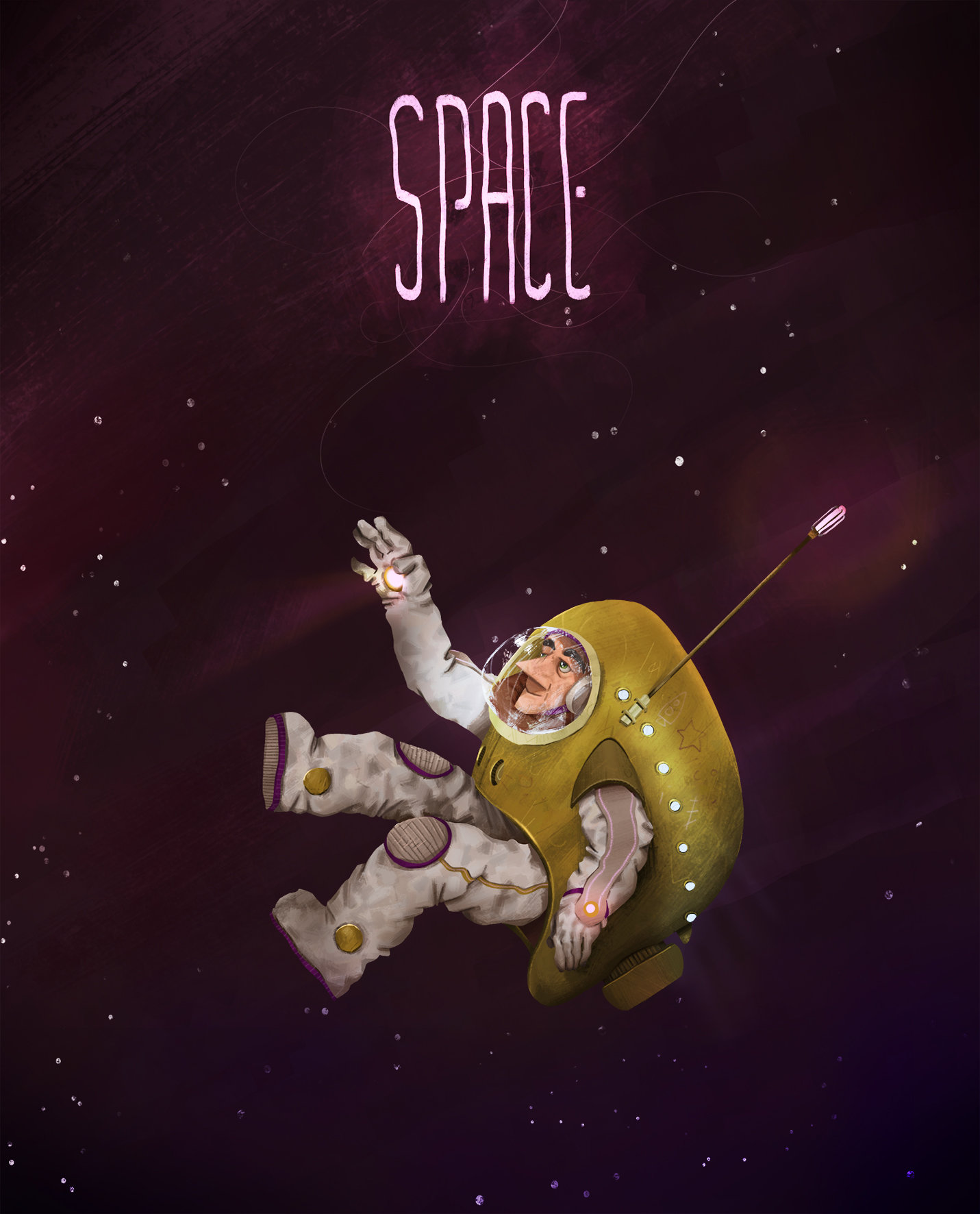 ArtStation - Space man
