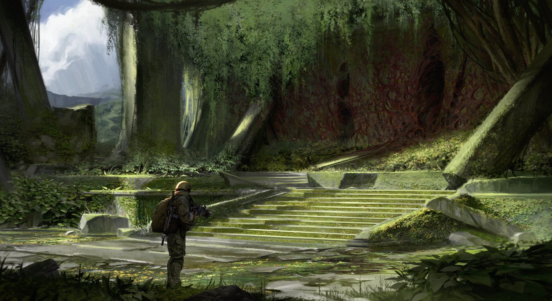 ArtStation - Alien Hideout