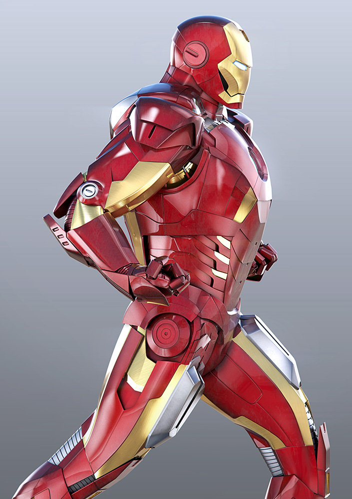 ArtStation - Iron Man Mark VII