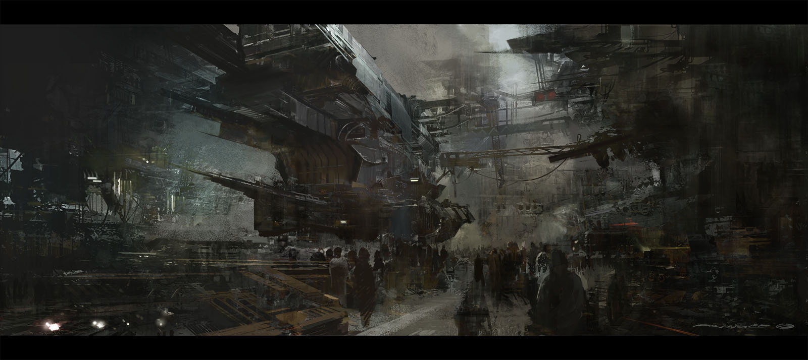 ArtStation - street ship