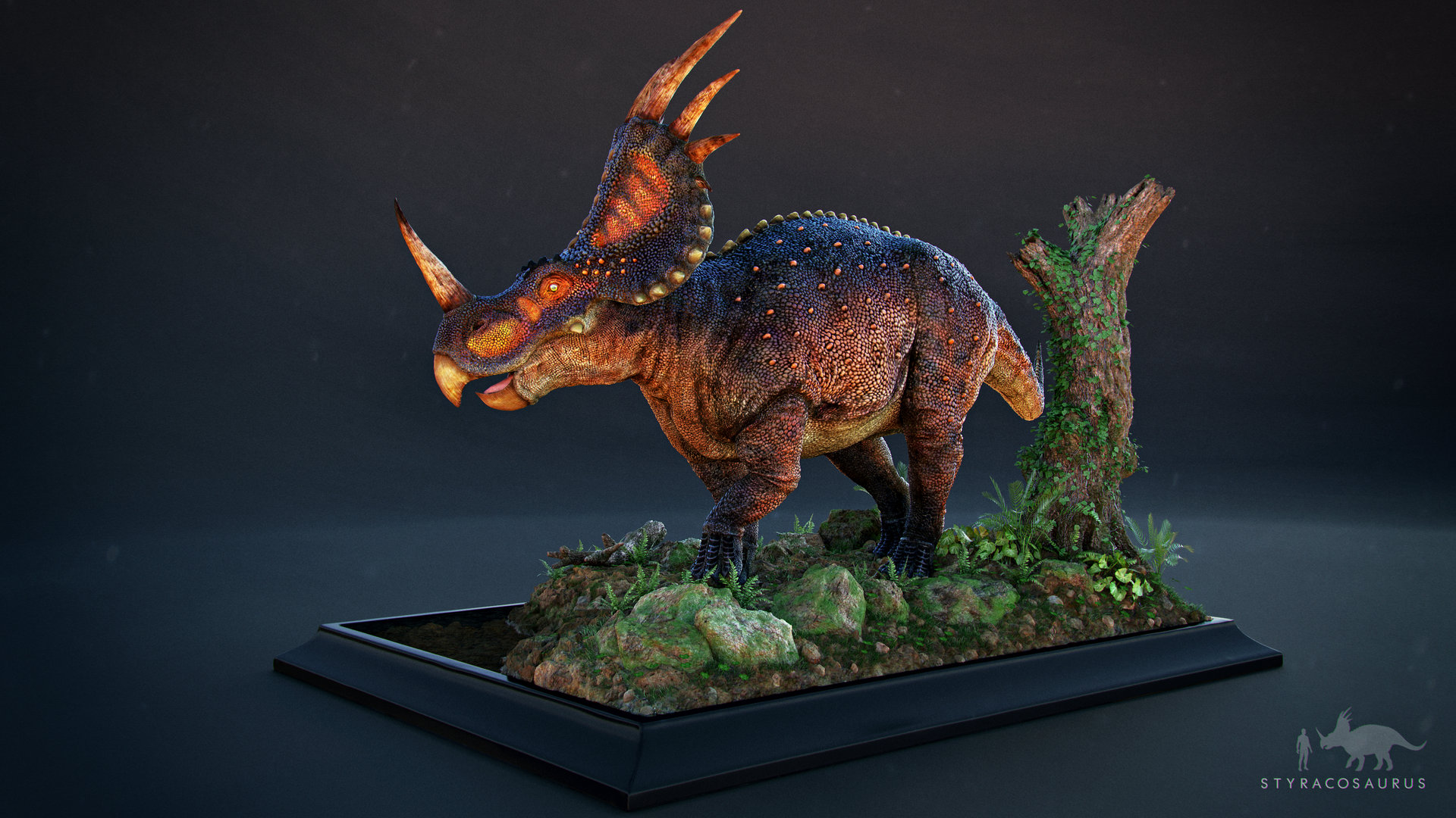 Riyad Hasan 3D Artist - STYRACOSAURUS