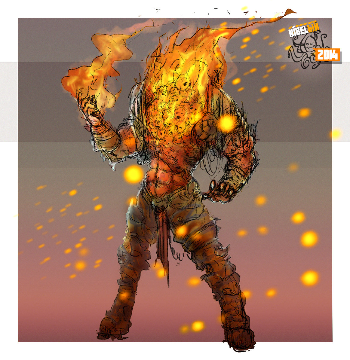 ArtStation - [Flameboy - sketch]