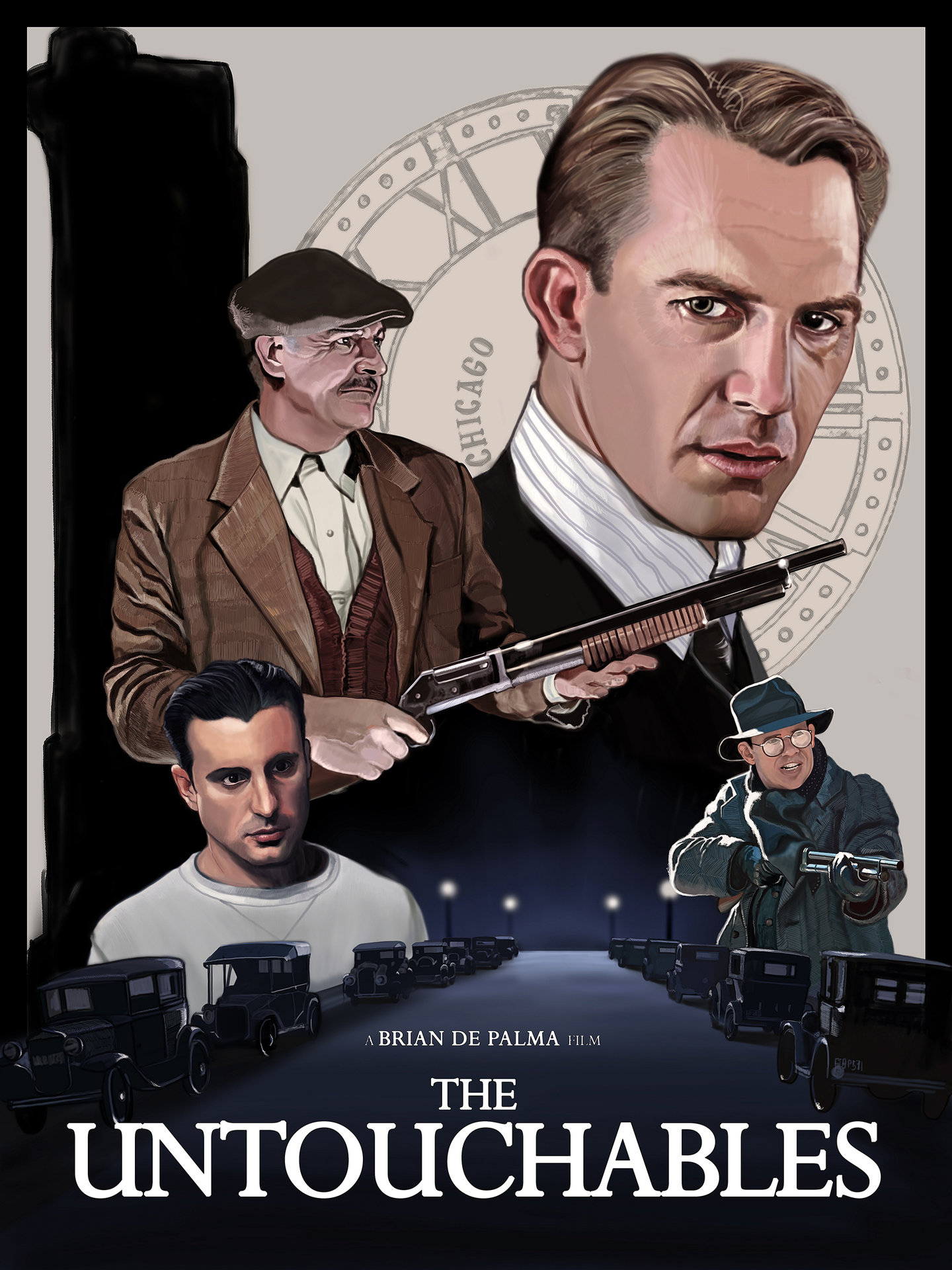 The Untouchables Movie Poster