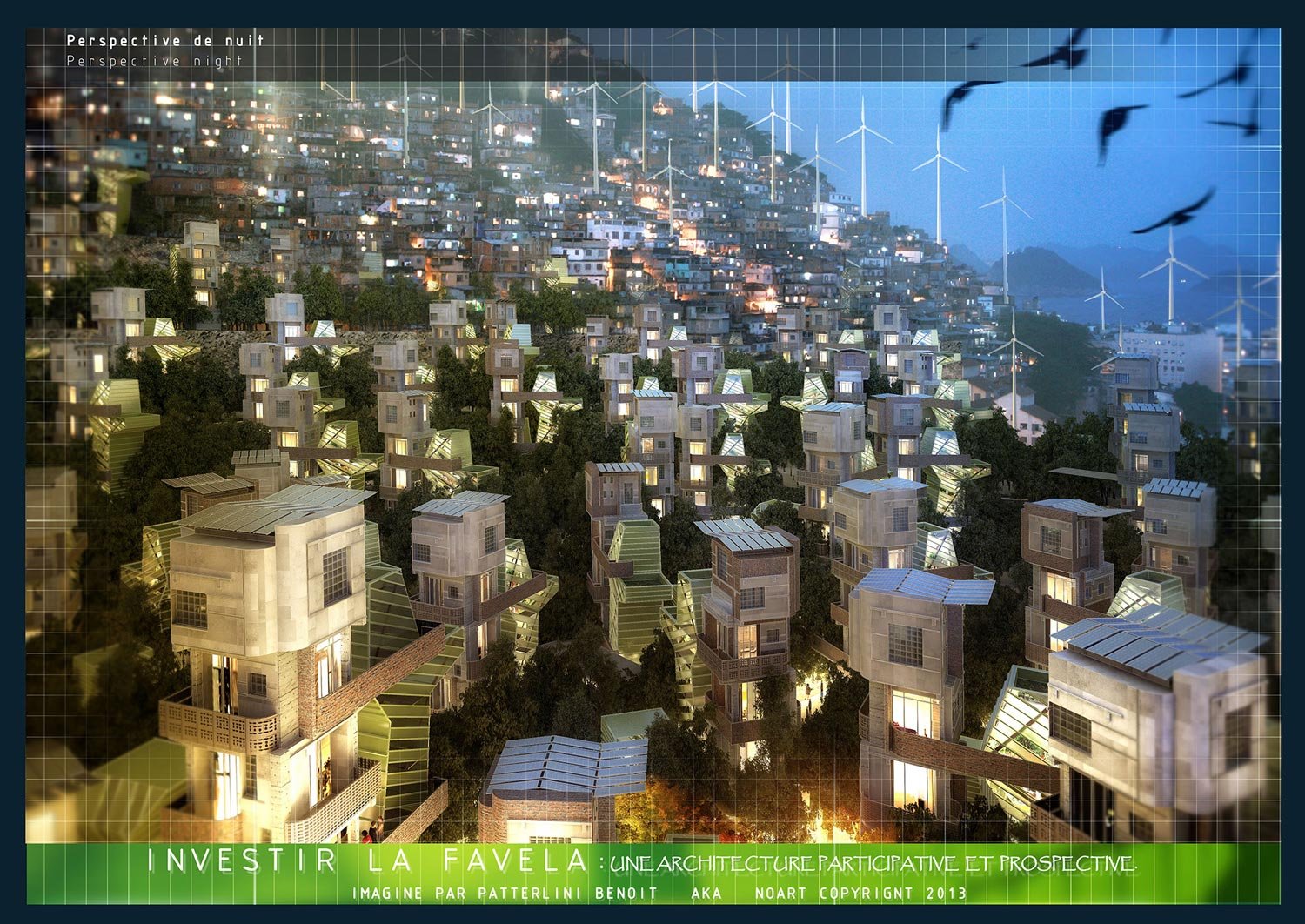 ArtStation - favela's towers