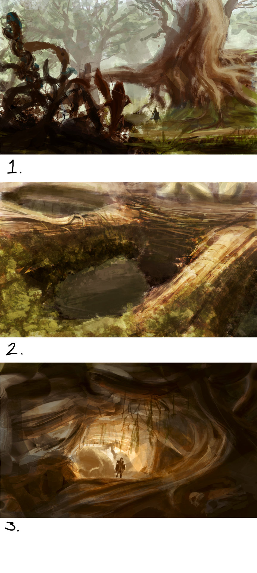 ArtStation - Forest concepts