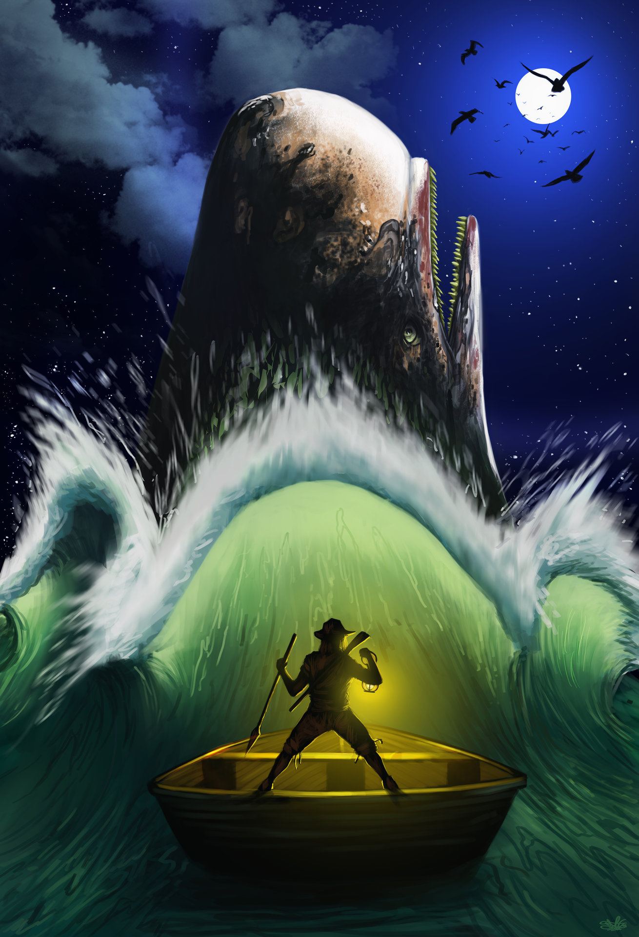 ArtStation - Moby Dick