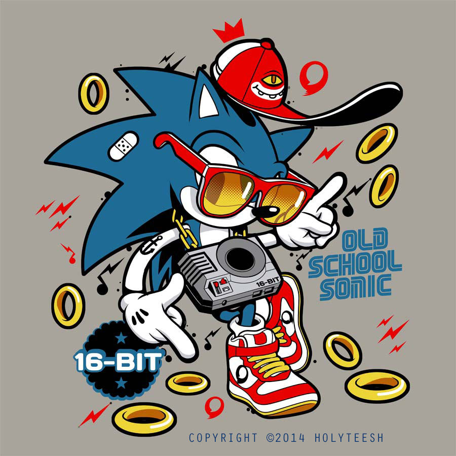 ArtStation - Sonic old school, Paul Mafayon