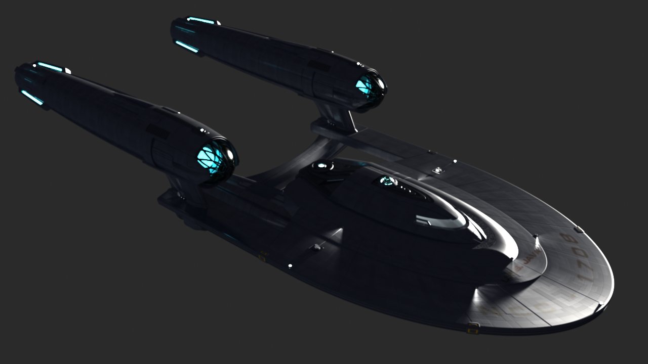 ArtStation - USS Java NCC 1708 03