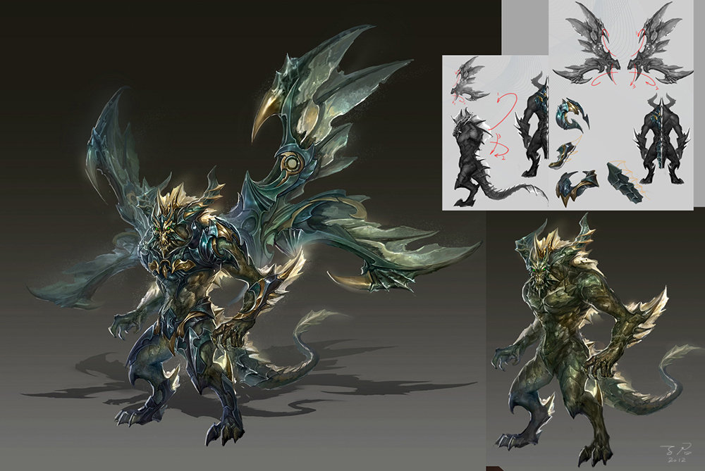 ArtStation - dragon boss